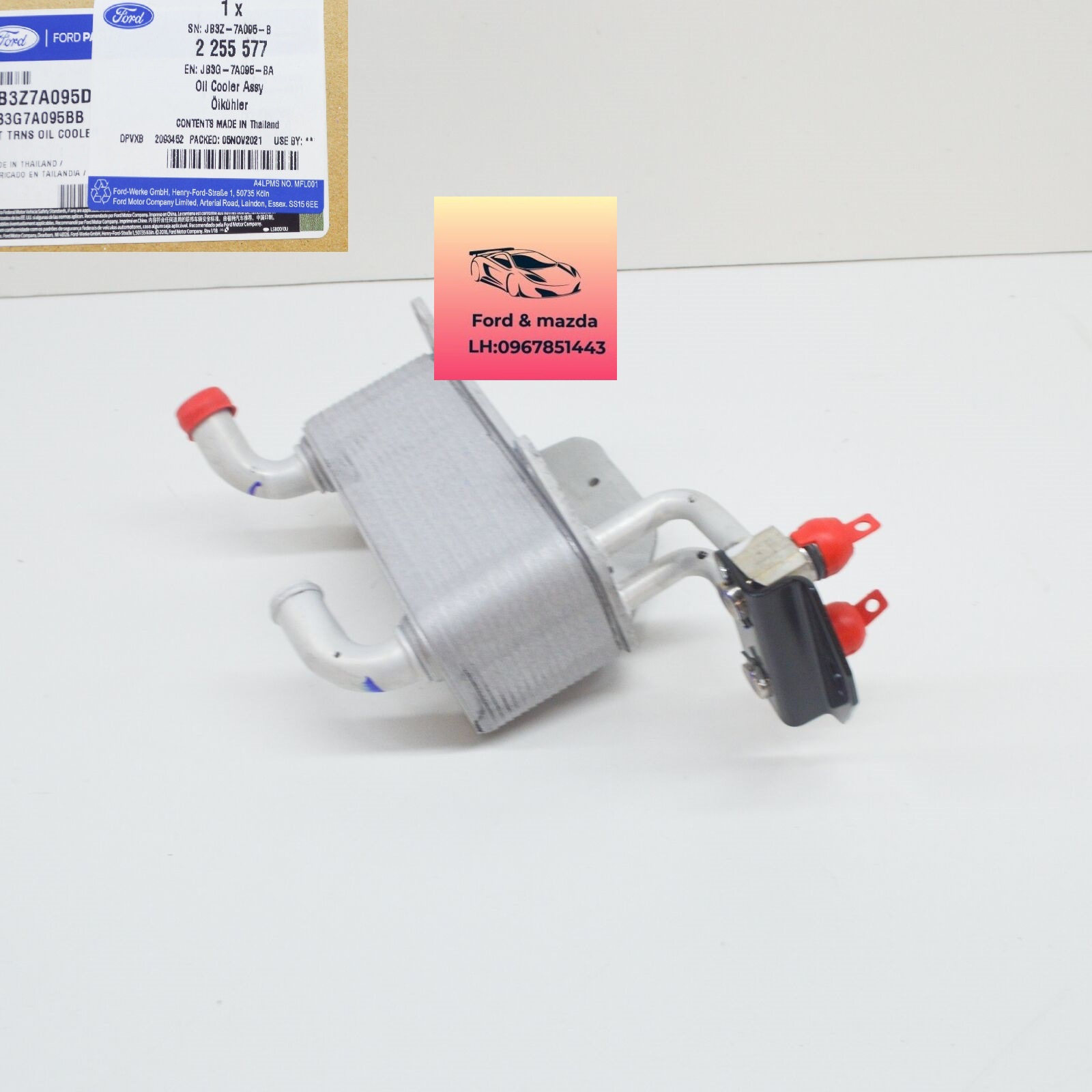 Két làm mát dầu hộp số tự động ford ranger mazda bt50 everest 2012-2022